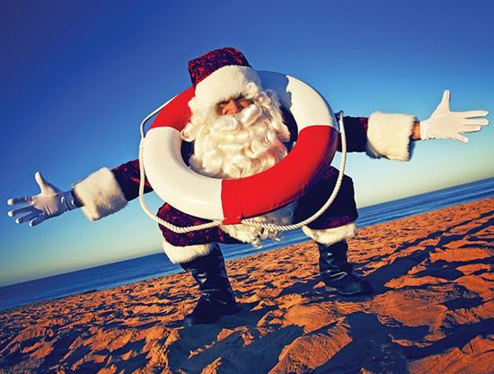 Santa needs lifeguards…. – Village Green: An Oyster Point Community